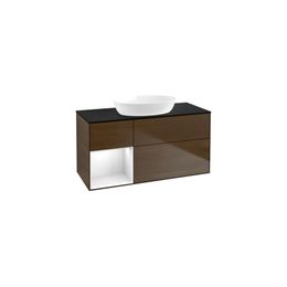 Villeroy & Boch V&B Waschtischunterschrank Finion 120cm, Pl b m, Reg glo wh. Lac, wal ven ; Villeroy & Boch (FA62GFGN)