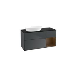 Villeroy & Boch V&B Waschtischunterschrank Wandbeleuchtung Finion 120cm, Pl b m, Reg wal ven, md bl. m Lac ; Villeroy & Boch (GA52GNHG)