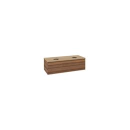 Villeroy & Boch V&B Waschtischunterschrank ohne Frontstruktur Antao 120x36x50cm, HL, WBP hon. Oa, w. wal ; Villeroy & Boch (K24051HM)