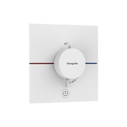 Hansgrohe Thermostat ShowerSelect Comfort E UP, f 1 Verbr. u. 1 zus. Abg., mattwei&szlig; (15575700)