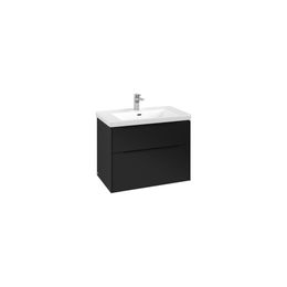 Villeroy & Boch V&B Waschtischunterschrank Subway 3.0 77,2x57,6x47,8cm, o LE/Gr vo b, volc bla ; Villeroy & Boch (C57401VL)