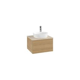 Villeroy & Boch V&B Waschtischunterschrank mit Frontstruktur Antao 60x36x50cm, HL, WBP botti., hon. Oa ; Villeroy & Boch (K29153HN)