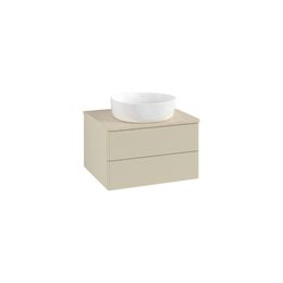 Villeroy & Boch V&B Waschtischunterschrank mit Frontstruktur Antao 60x36x50cm, WBP botti., si Gr m Lac ; Villeroy & Boch (K18113HJ)