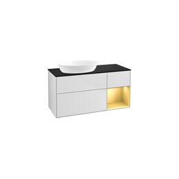 Villeroy & Boch V&B Waschtischunterschrank Wandbeleuchtung Finion 120cm, Pl b m, Reg gol m Lac, wh. m Lac ; Villeroy & Boch (GA52HFMT)
