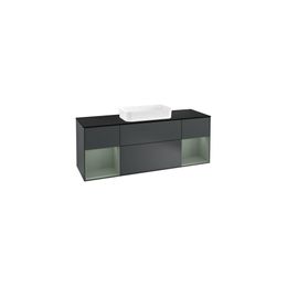 Villeroy & Boch V&B Waschtischunterschrank Wandbeleuchtung Finion 160cm, Pl b m, Rg Ol m Lac, md bl. m Lac ; Villeroy & Boch (G332GMHG)