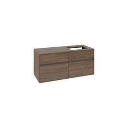 Villeroy & Boch V&B Waschtischunterschrank Collaro 120x54,8x50cm, WT rechts, arizona oak ; Villeroy & Boch (C11400VH)