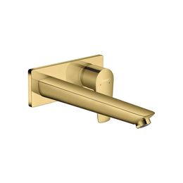 Hansgrohe Fertigmontageset Talis E UP-Waschtisch-Einhebelmischer, Ausl. 225mm, pol. gold optic (71734990)