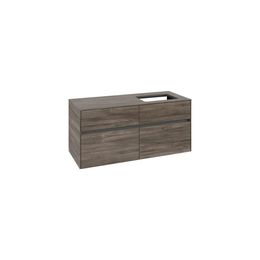 Villeroy & Boch V&B Waschtischunterschrank Collaro 120x54,8x50cm, WT rechts, stone oak ; Villeroy & Boch (C11400RK)