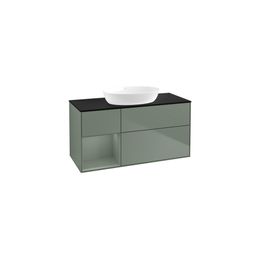 Villeroy & Boch V&B Waschtischunterschrank Finion 120cm, Pl b m, Rg Oli. m Lac, Oli. m Lac ; Villeroy & Boch (FA62GMGM)