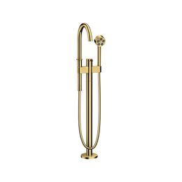 Hansgrohe Wannen-Einhebelmischer Axor One Ausl. 220mm, bodensteh., pol. gold optic (48440990)