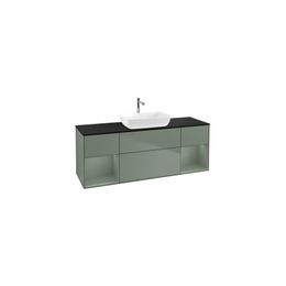 Villeroy & Boch V&B Waschtischunterschrank Finion 160cm, Pl b m, Rg Oli. m Lac, Oli. m Lac ; Villeroy & Boch (F862GMGM)