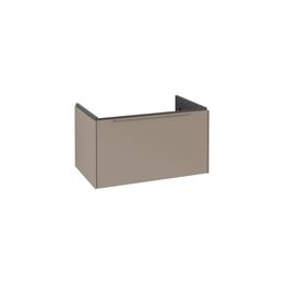Villeroy & Boch V&B Waschtischunterschrank Subway 3.0 77,2x42,9x47,8cm, o. LED/Gr monochr, Tau ; Villeroy & Boch (C57302VM)