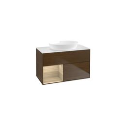 Villeroy & Boch V&B Waschtischunterschrank Finion 100, Abd.-Pl. wh. m, Reg Oa ven, wal ven ; Villeroy & Boch (FA11PCGN)