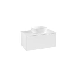 Villeroy & Boch V&B Waschtischunterschrank ohne Frontstruktur Antao 80x36x50cm, WBP-farbe Lac, wh. m lacquer ; Villeroy & Boch (K30010MT)