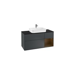 Villeroy & Boch V&B Waschtischunterschrank Finion 120cm, Pl b m, Rg r wal ven, md b m Lac ; Villeroy & Boch (F422GNHG)