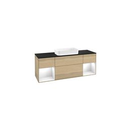 Villeroy & Boch V&B Waschtischunterschrank Wandbeleuchtung Finion 160cm, Pl bla m, Reg glo wh. Lac, Oa ven ; Villeroy & Boch (G332GFPC)