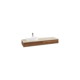 Villeroy & Boch V&B Waschtischunterschrank ohne Frontstruktur Antao 160x50cm, HL, WBP-farbe botti., w. wal ; Villeroy & Boch (K15053HM)