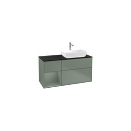 Villeroy & Boch V&B Waschtischunterschrank Finion 120cm, Pl b m, Rg Oli. m Lac, Oli. m Lac ; Villeroy & Boch (F802GMGM)