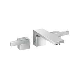 Hansgrohe Fertigmontageset Axor Edge 3-L-UP-WT-Arm., Diamantschliff, chrom (46061000)