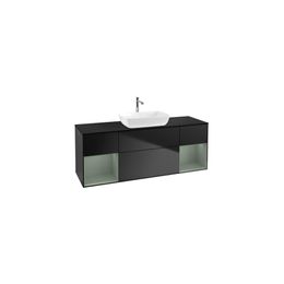 Villeroy & Boch V&B Waschtischunterschrank Finion 160cm, Pl b m, Reg Oli. m Lac, bla m Lac ; Villeroy & Boch (F862GMPD)