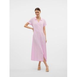 V&eacute;ro Moda VERO MODA Kleid 'LINN' Damen Gr&ouml;&szlig;e 42 pink Winterkleid