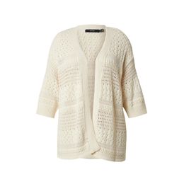 Vero Moda Curve Strickjacke 'VMCCapri' Damen Gr&ouml;&szlig;e XL creme