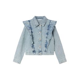name it Jacke 'NKFLANA' M&auml;dchen Gr&ouml;&szlig;e 140 blue denim