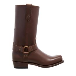 Polo Ralph Lauren Stiefel - Hrns Bt-Boots-Mid Boot - Gr. 36 (EU) - in Braun - f&uuml;r Damen