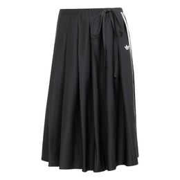 adidas originals Rock 'Ribbon Pleated Maxi' Damen Gr&ouml;&szlig;e 32 schwarz / wei&szlig;
