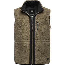 Ragwear Weste 'Noory' Herren Gr&ouml;&szlig;e L braun / schwarz