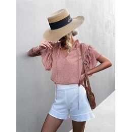 Ariel Tesoro Bluse in Altrosa - 58% | Größe 38 | Damen-blusen