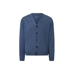 Maerz Muenchen Strickcardigan ' 590800 ' Herren Gr&ouml;&szlig;e L/XL blaumeliert
