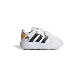 adidas Sportswear Sneaker Jungen Größe 22 hellblau / orange / schwarz / weiß