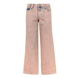Dickies Jeans 'Mechanic' Damen Gr&ouml;&szlig;e 26 hellblau / hellpink
