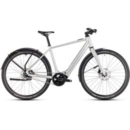 Cube Editor Hybrid SLX FE 400X | Gr. 54 cm | Aluminium E-Urbanbike Grau