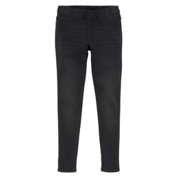 Kidsworld Jeansjeggings in schwarz denim | Gr.: 116