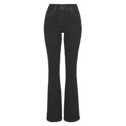 Arizona Bootcut-Jeans in schwarz | Gr.: 80
