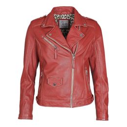 JCC Lederjacke 51300 in rot | Gr.: 42