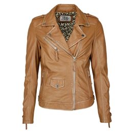 JCC Lederjacke 51300 in teak | Gr.: 40