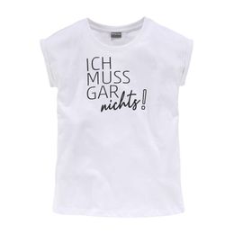 Kidsworld T-Shirt in wei&szlig; | Gr.: 176/182