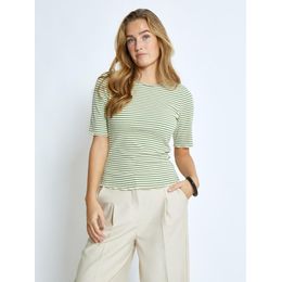 Desires T-Shirt in Fluorite Green Str. | Gr.: S