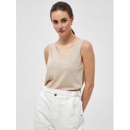 Minus Top in Medal Gold Metallic | Gr.: M