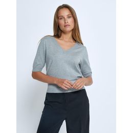 Minus T-Shirt in Light Grey Melange | Gr.: M