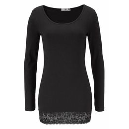 AJC Longshirt in schwarz | Gr.: 42