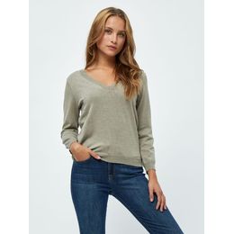 Minus Pullover in Wood Smoke Melange | Gr.: XL