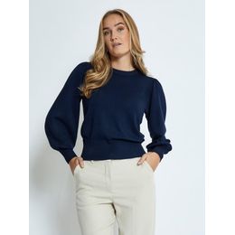Minus Pullover in Black Iris Solid | Gr.: XXL