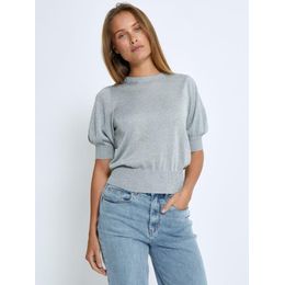Minus T-Shirt in Light Grey Metal. | Gr.: XS