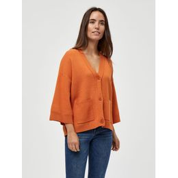 Sel by peppercorn Peppercorn Strickjacke in Peach Caramel Melange | Gr.: XS