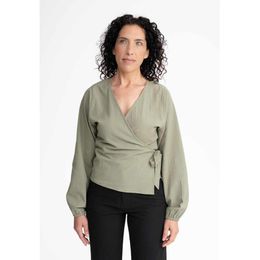 Mela Damen Wickelbluse LILAM | Gr.: M