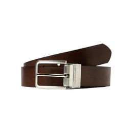 Jack & Jones Jack and Jones G&uuml;rtel JACGARDA Reversible Belt in Braun | Gr.: 100 cm